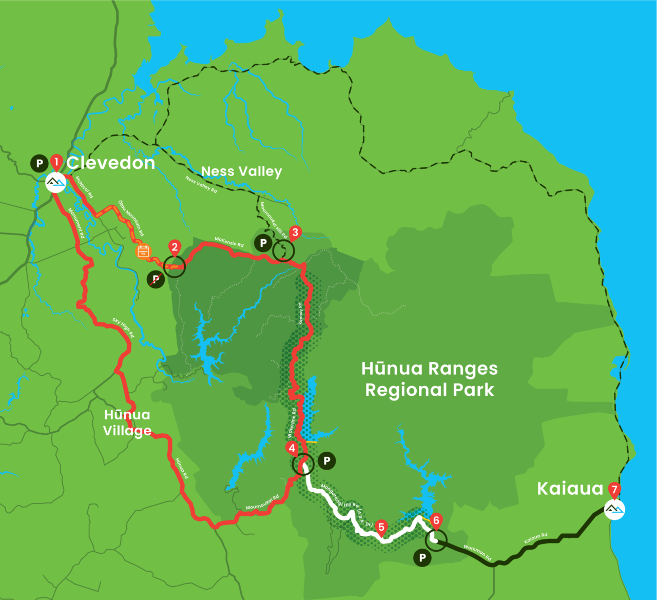 Loop Rides | hunua traverse